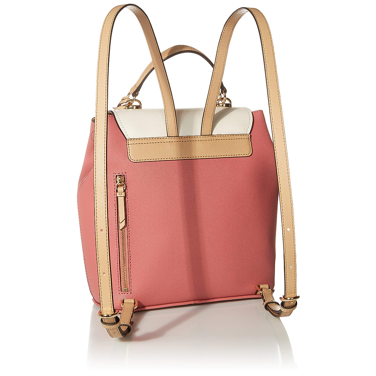 Calvin Klein Women's Leilani Micro Pebble Backpack, Deep Black, One Size