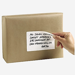 Avery Removable Labels, 4" x 6" Blank Labels, Laser/Inkjet Printable Labels, 40 Labels per Pack, 3 Packs, 120 Total Labels (5454)