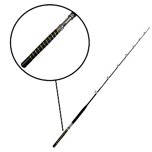 EatMyTackle Intimidator - 6ft. 10in. Fishing Rod | 30-50 lb. Heavy/Fast Action