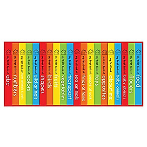 My First Complete Learning Library: Boxset of 20 Board Books Gift Set for Kids (Horizontal Design)