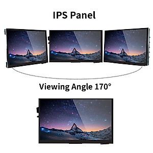 Ingcool 7 inch Raspberry Pi Screen Display 1024x600 7'' HDMI LCD IPS Touchscreen Monitor for Raspberry Pi 4 3 Zero B+ B A+, Jetson Nano, Windows 10 8 7, Xbox360, PS4, Switch