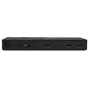 StarTech.com 2 Port HDMI Switch w/ Automatic and Priority Switching - 2 In 1 Out HDMI Selector with Automatic Priority Switching – 1080p, TAA (VS221HDQ)