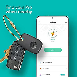 Tile Pro (2020) 2 - Pack - High Performance Bluetooth Tracker, Keys Finder and Item Locator for Keys, Bags, and More; 400 ft Range, Water Resistance and 1 Year Replaceable Battery