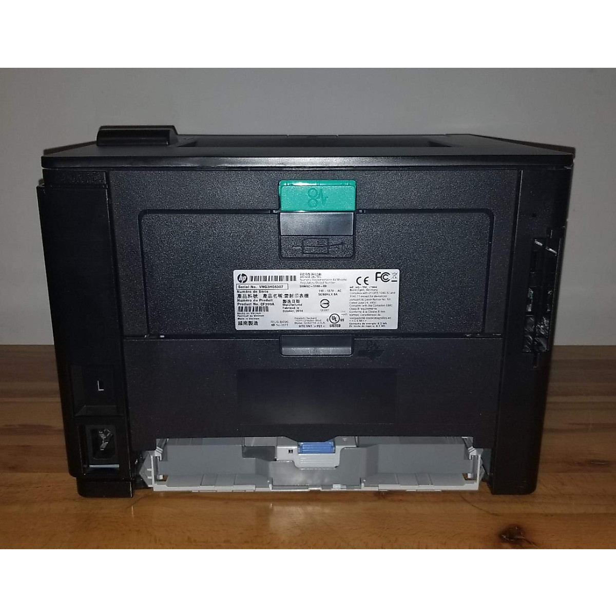 HP LaserJet Pro 400 M401DNE Laser Printer - Monochrome - 1200 x 1200 dpi Print - Plain Paper Print - Desktop CF399AR#BGJ