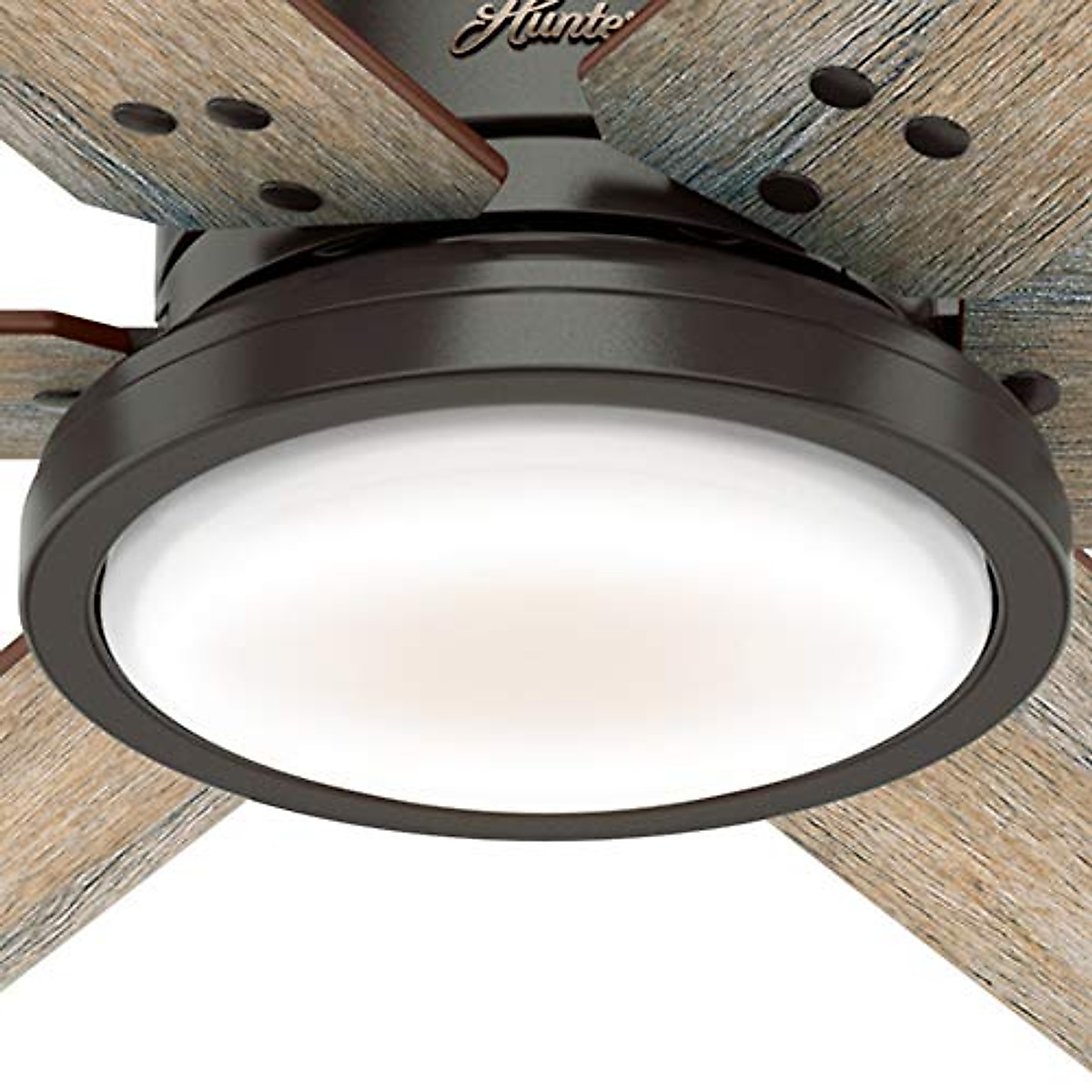 Hunter Fan Company 59397 Warrant Ceiling Fan, Noble Bronze Finish