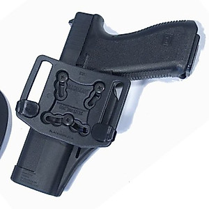 BLACKHAWK Serpa CQC Concealment Holster for Glock 19/23/32/36, Right Hand, Black