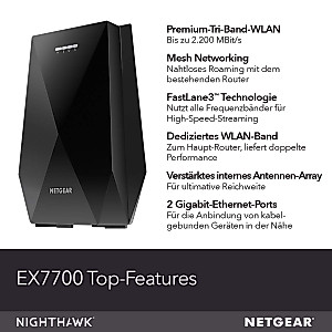 WiFi NETGEAR Nighthawk X6 AC2200