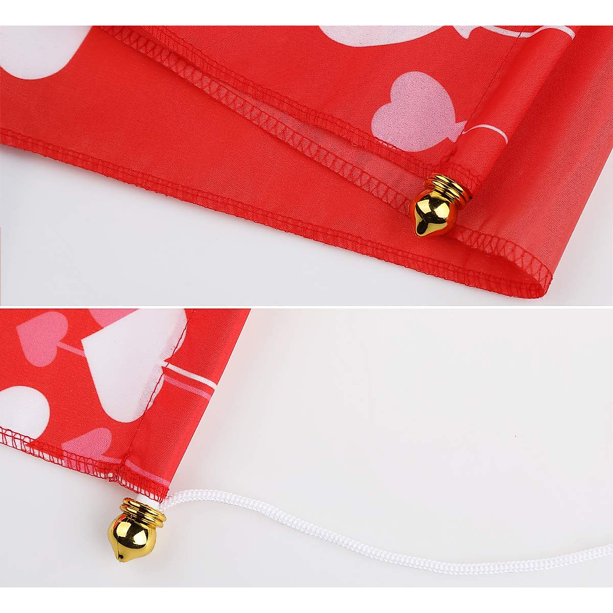 Valentine’s Day Banner Decorations -V-Day Porch Sign Door House Party Decor Supplies