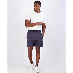 5 Pack: Mens 5 Inch Gym Shorts Running Workout Dry Fit Athletic Active Short for Men with Pockets Inseam Basketball Fitness Quick Training Summer Tennis Sport Exercise Track Casual Work - Set 2, L