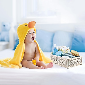 Sorbus Macrame Boho Decor Baskets - 2 Decorative Gift Baskets for Nursery, Baby Room, Toilet Tank Top - Lined Baby Basket Set for Organizing Changing Station, Linens, Clothes, Diapers, Toiletries