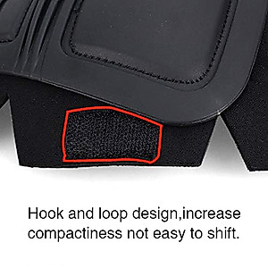 IDOGEAR G3 Combat Knee Pads Tactical Protective Knee Pads for Military Airsoft Hunting Pants (black)