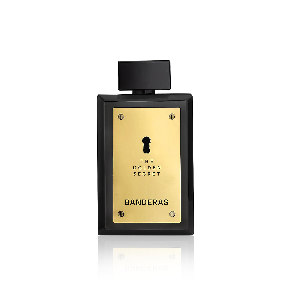 Banderas Perfumes - The Golden Secret - Eau de Toilette Spray for Men - Long Lasting - Masculine, Casual and Elegant Fragrance - Mint, Apple and Spicy Notes - Ideal for Day Wear - 6.7 Fl Oz