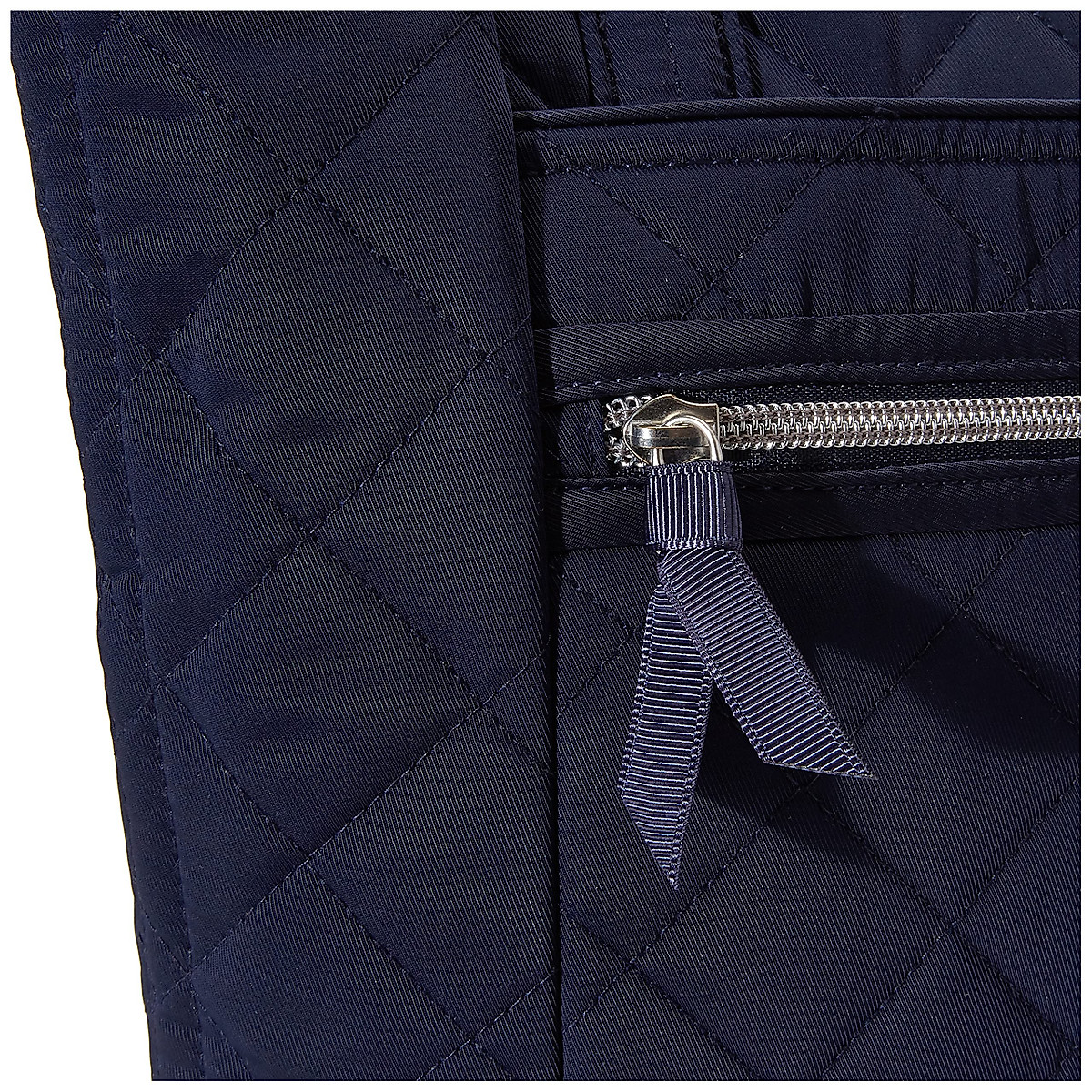 Vera Bradley Women's Performance Twill Small Tote Bag, Classic Navy, One Size