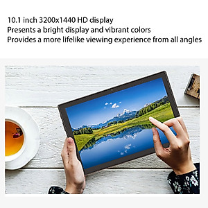 5G WiFi Tablet, Support OTG 10.1 Inch 100‑240V Tablet 5800mAh for Teenagers (US Plug)