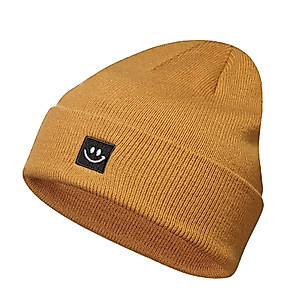 Paladoo Black/Camel Beanie Hat 2Pack
