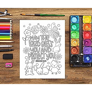 Bible Verse Coloring Book for Kids