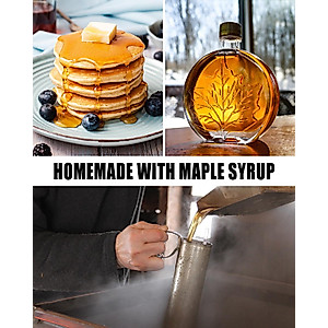 NTSUMI Maple Syrup Hydrometer Test Cup Kit, Maple Syrup Density Kit Fit for Testing Maple Syrup Sugar Candy Making, Stainless Steel Maple Syrup Kit with Cleaning Brush