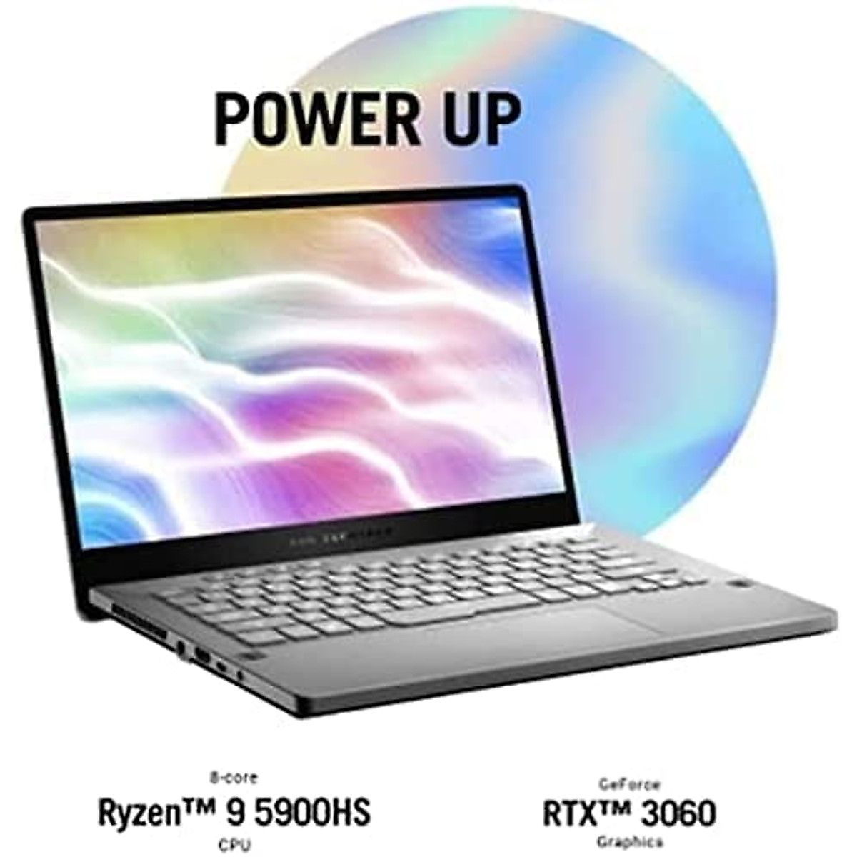 Asus ROG Zephyrus G14 Ultra Slim Gaming Laptop, 14" 120Hz QHD Display(2560x1440),AMD Ryzen 9 5900HS,NVIDIA GeForce RTX 3060,40GB RAM | 1TB PCIe SSD, Fingerprint Reader, Windows 10-Accessories