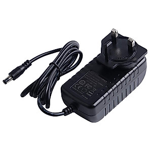 GeeekPi DC 5V 4A Power Adapter with US&EU&UK Plug DC5.5x2.5mm for Raspberry Pi X820/X825 SATA Expansion Board/ X700 UPS/ X720/ X735 Power Management Board/Jetson Nano/X822/X852/T300/T100/T200/X750