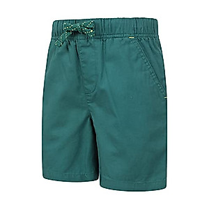 Mountain Warehouse Waterfall Girls Shorts - Durable Kids Hot Pants Green 9-10 Years