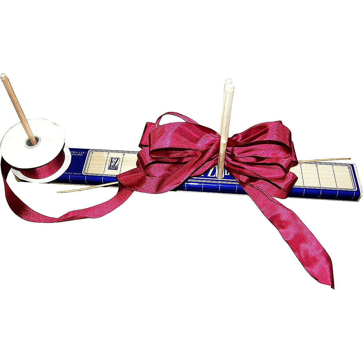 Deluxe EZ BowMaker - Bow Making Tool - Crafting Bowmaker - Professional Designer Bow Maker - DIY Wreath Bows, Hair Bows, And More
