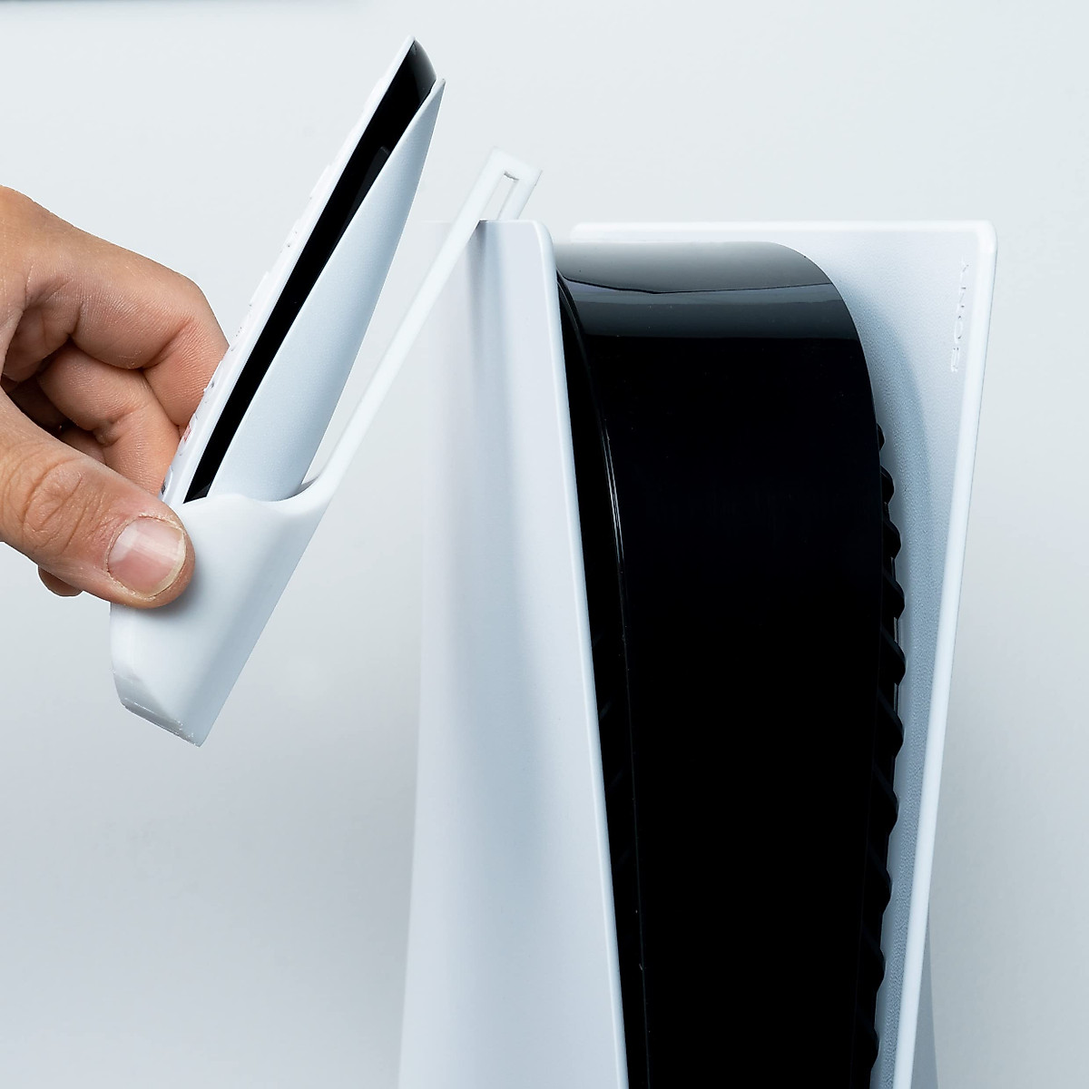 Glistco Remote Hook Compatible with PS5 Media Remote (White)