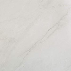 Walker Edison Modern Glam Round Accent Faux White Marble Coffee Table with Gold X-Base, 36 Inch