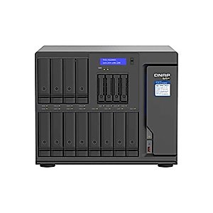 QNAP TVS-h1688X-W1250-32G High-speed media NAS with Intel® Xeon® W-1250 CPU and Two 10GbE Ports