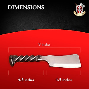 Armory Replicas The Butcher Locomotive Railroad Spike Cleaver Knife