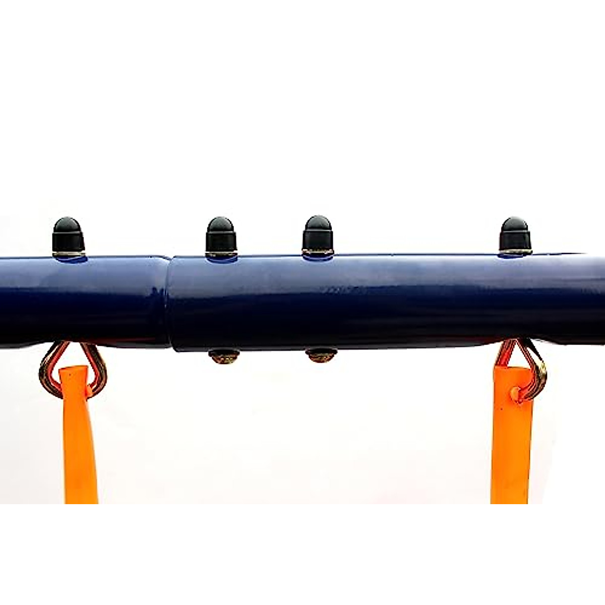 AOKUNG Outdoor Heavy-Duty Metal Swing Set for Kids