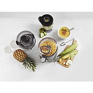 Cuisinart CFP-800 Kitchen Central 3-in-1 Food Processor, Gun Metal
