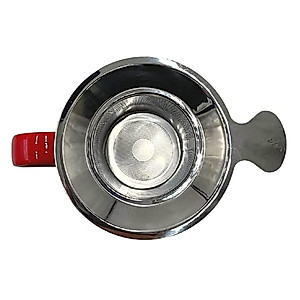 Needzo Lucky Cat Tea Cup with Infuser, Lid and Strainer for Steeping Loose Leaf Teas, Japanese Ceramic Mug, 15 Ounces