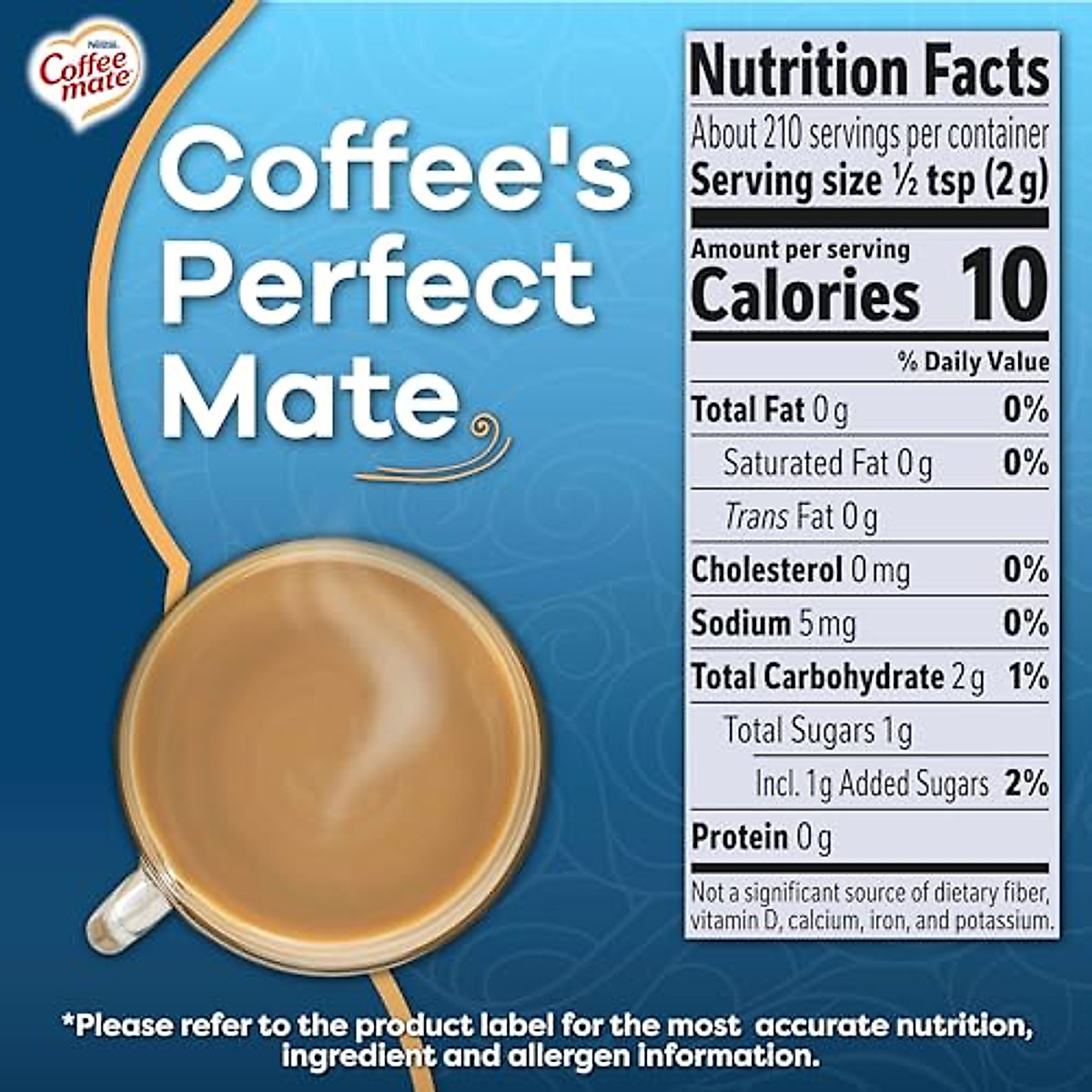 Nestle Coffee mate French Vanilla Powder Coffee Creamer 1 Pack (15 Oz)