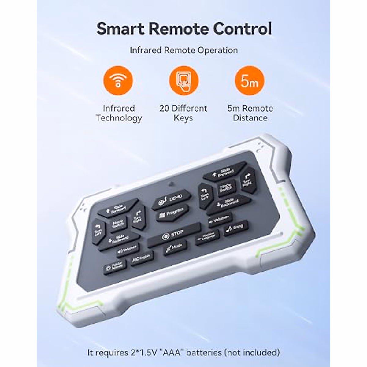 Ruko 6088 Programmable Robot, Gesture Sensing Intelligent Remote Control Robot for Kids 3-6 Years, Christmas Birthday Gift