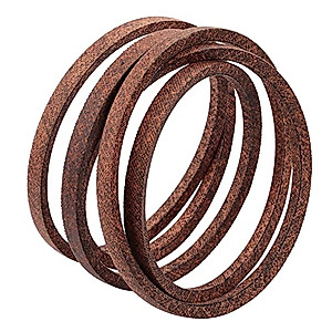 Gimiton 429636 197253 Deck Drive Belt for Husqvarna Poulan Craftsman AYP John Deere Poulan Ariens 532429636 532197253 598559101 197253 429636 M84136 M87323 42" Lawn Mower, 1/2" x 101"