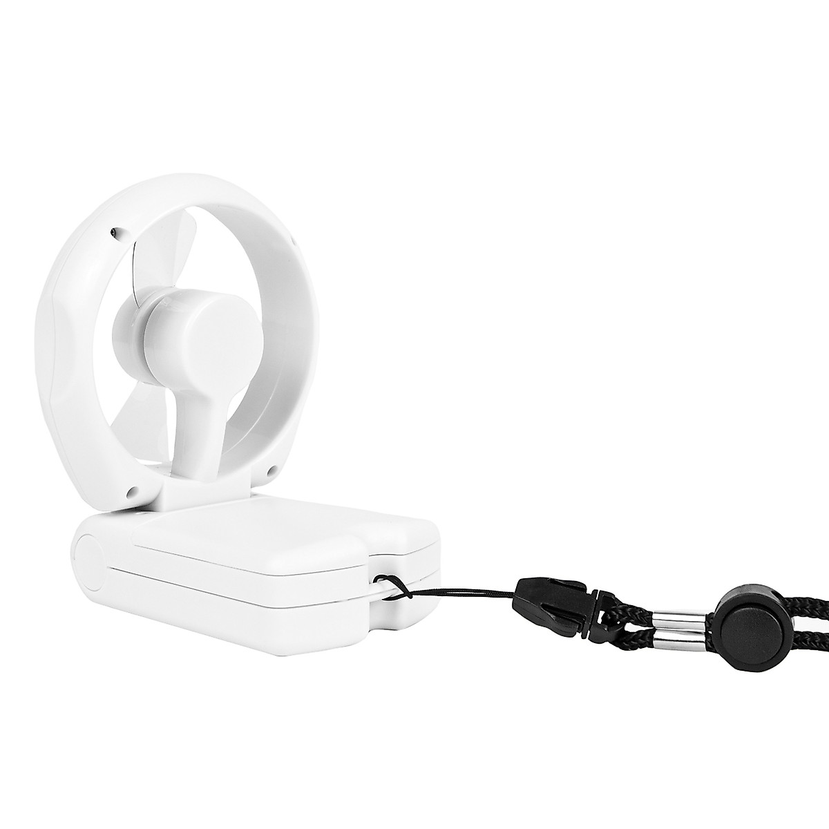 Travelon 3-Speed Folding Fan,White,One Size