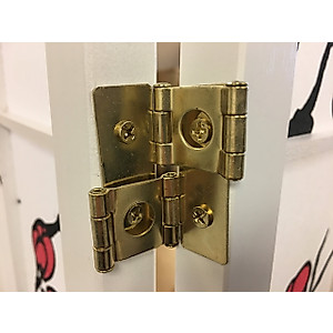 Legacy Decor 4 Panel Room Divider Privacy Screen Panel Blossom Shoji Design White Color 71 inches Tall