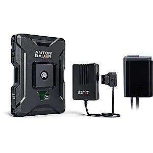 Anton Bauer Titon Base Kit, Compatible with Sony A9, A7rIII A7sIII, NP-FZ100, Lithium Battery Pack, Battery Replacement, Quick Release Battery