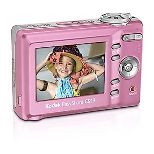 Kodak Easyshare C913 9.2 MP Digital Camera with 3xOptical Zoom (Pink)