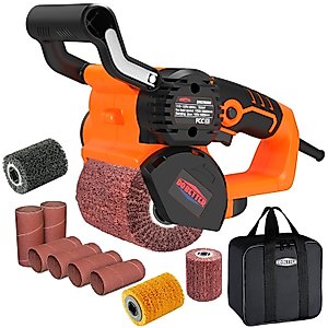 Dobetter Surface Conditioning Tool, Drum Sander for Woodworking, Burnishing Polishing Machine, Paint Stripper Remover, Variable Speed Tool with Tool Bag- DBDS50O