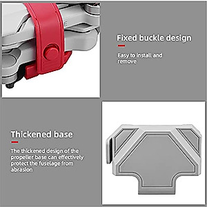 Propeller Guard Strap Holder Protector Stabilizer for DJI Mavic mini/Mini 2/Mini SE drone accessories (Red)