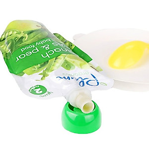 Plum Organics Baby Food, Spinach, Peas & Pear, 4.22-Ounce Pouches (Pack of 24)