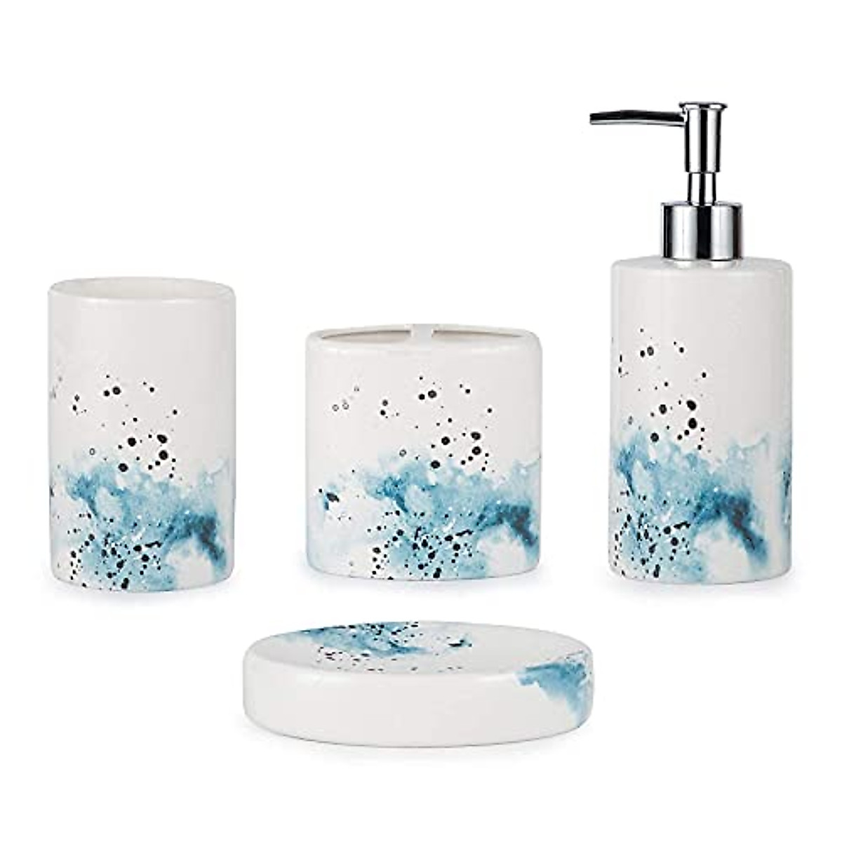 Bathroom Accessories Set + White vase Sets