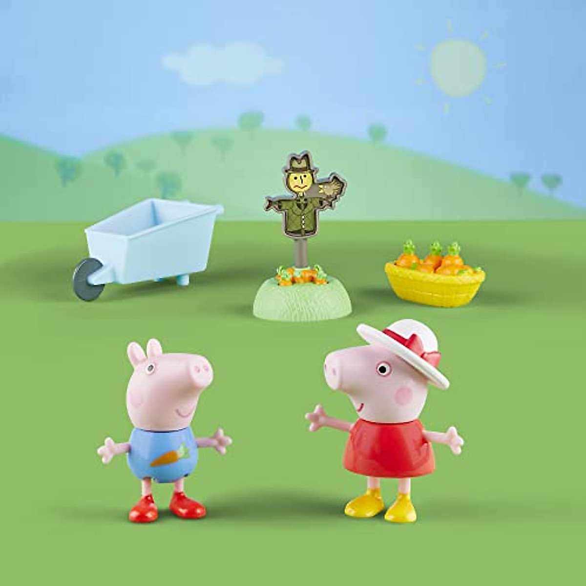 Peppa Pig Peppa's Adventures Peppa's Growing Garden Preschool Toy, with 2 Figures and 3 Accessories, for Ages 3 and Up