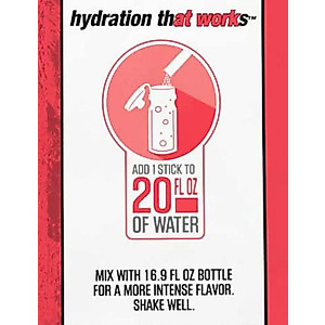 Sqwincher Zero Qwik Stik Sugar Free, Fruit Punch, .11 0z (Pack of 50)