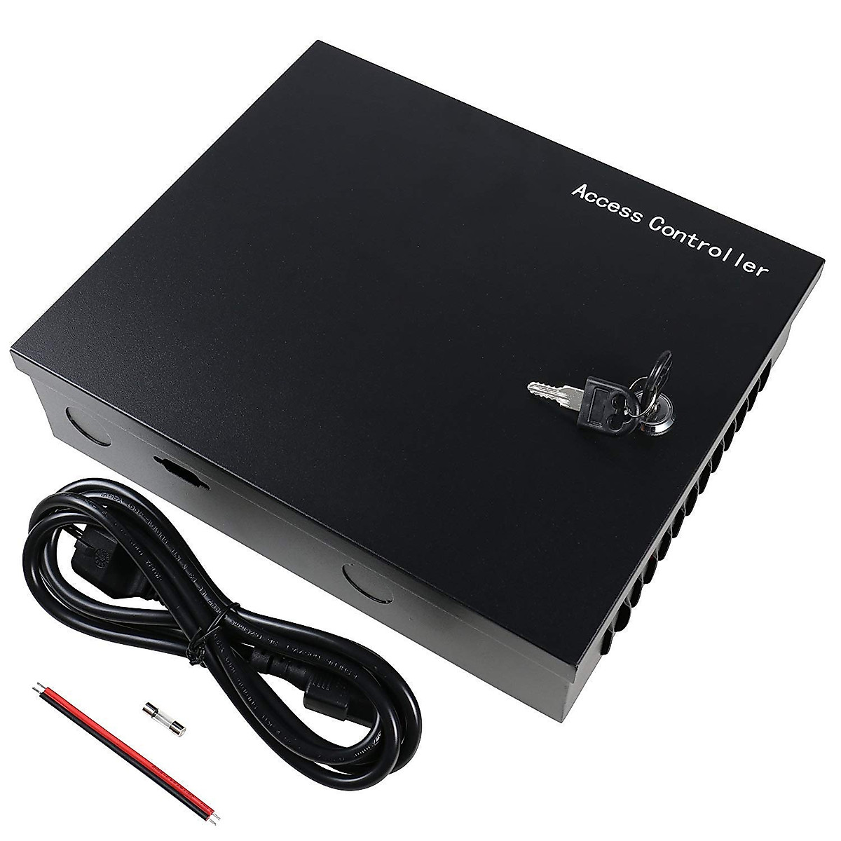 UHPPOTE Wiegand 26 bits Network RFID Access Control Board Kit Metal AC110V Power Box For 4 Doors