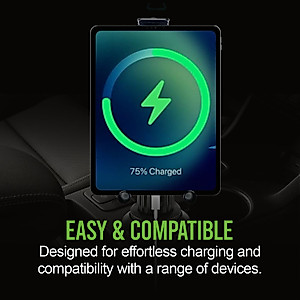 Cellet Tablet Cup Holder Mount, Car Cradle Compatible with Apple iPad Pro Air Mini Galaxy Tab S8 S7 LG Gpad 8 Kindle Fire HD 10 8 and All Tablets