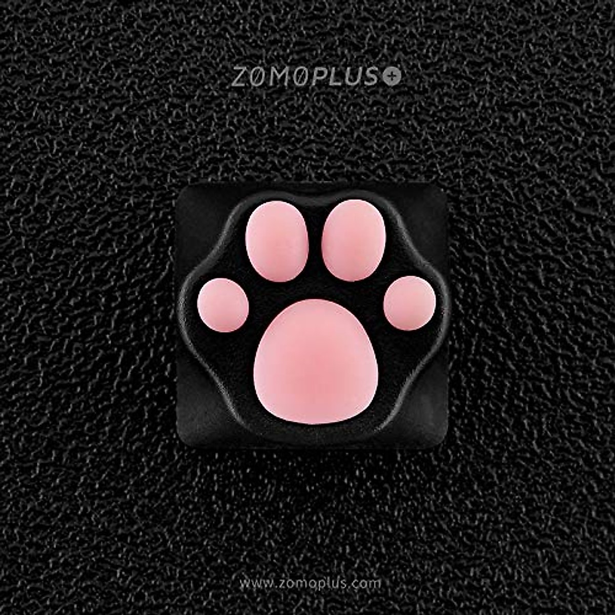 Custom Gaming Keycaps Machinery Keyboard keycaps Cat paw Shape ABS Base for ESC Key, Cat Claw for Cute Keyboard (Black/Pink)