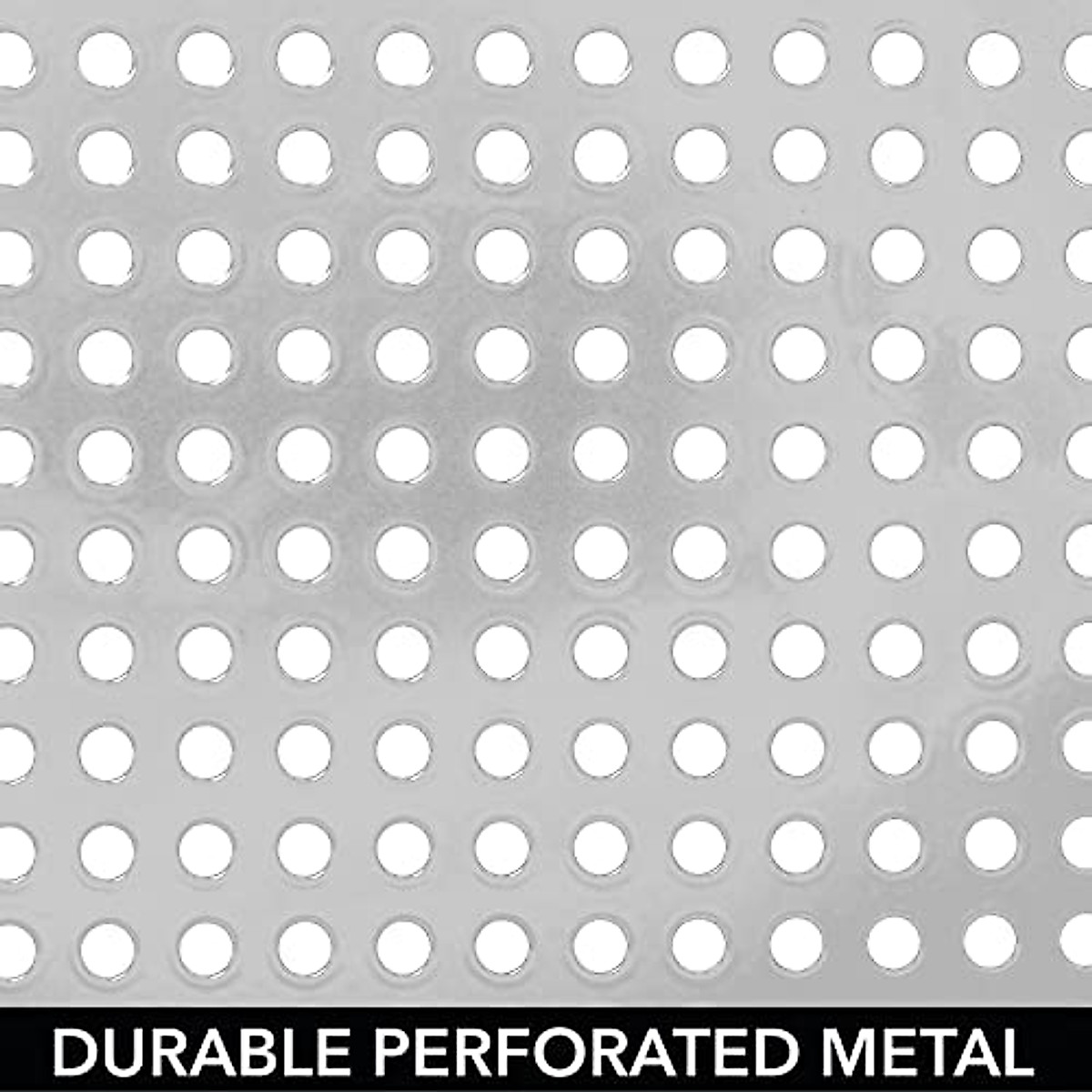 mDesign Large Raised Metal Kitchen Pantry Stacking Plate Organizer Storage Shelves, Cabinet Shelf Rack for Cupboard, Cabinet - Store Food, Dishes, Bowls, Mugs, Concerto Collection, 2 Pack, Silver