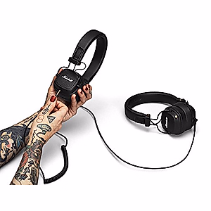 Marshall Major III Bluetooth Wireless On-Ear Headphones, Black - New